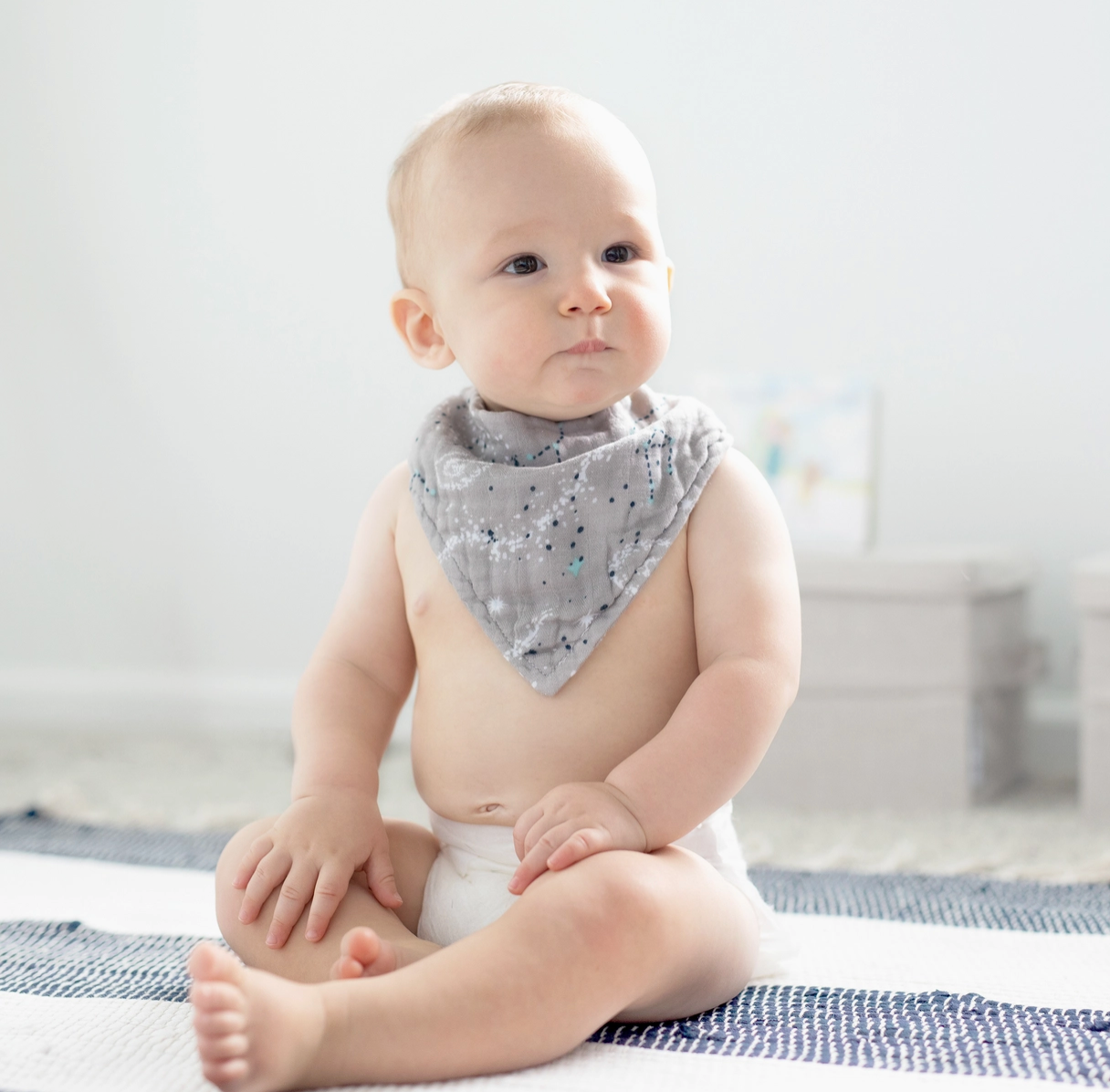 Muslin Bandana Bib Eastport General Store
