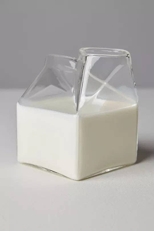 Glass Milk Carton | Eastport General Store